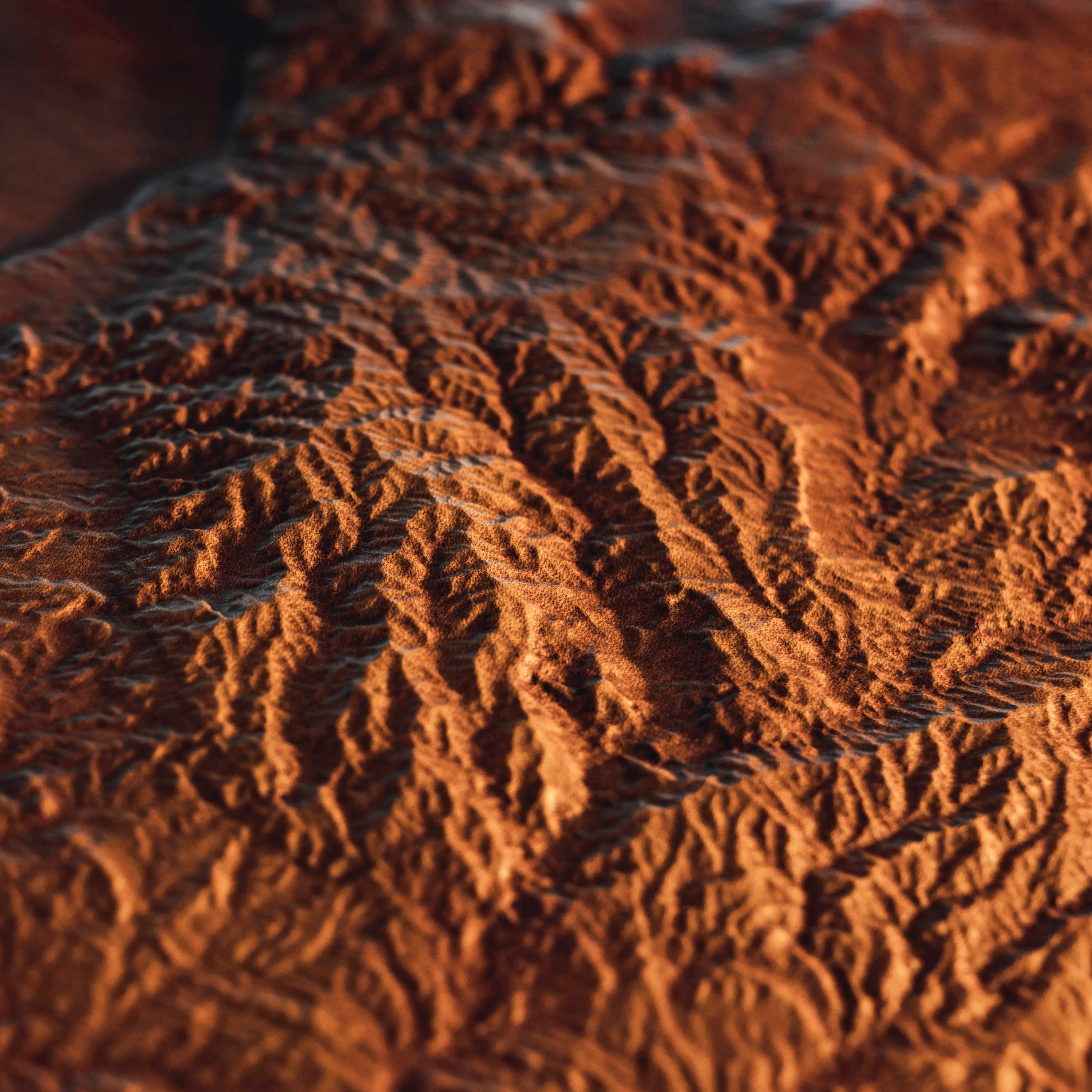 Leather Topographic Maps – Columbia Pressworks